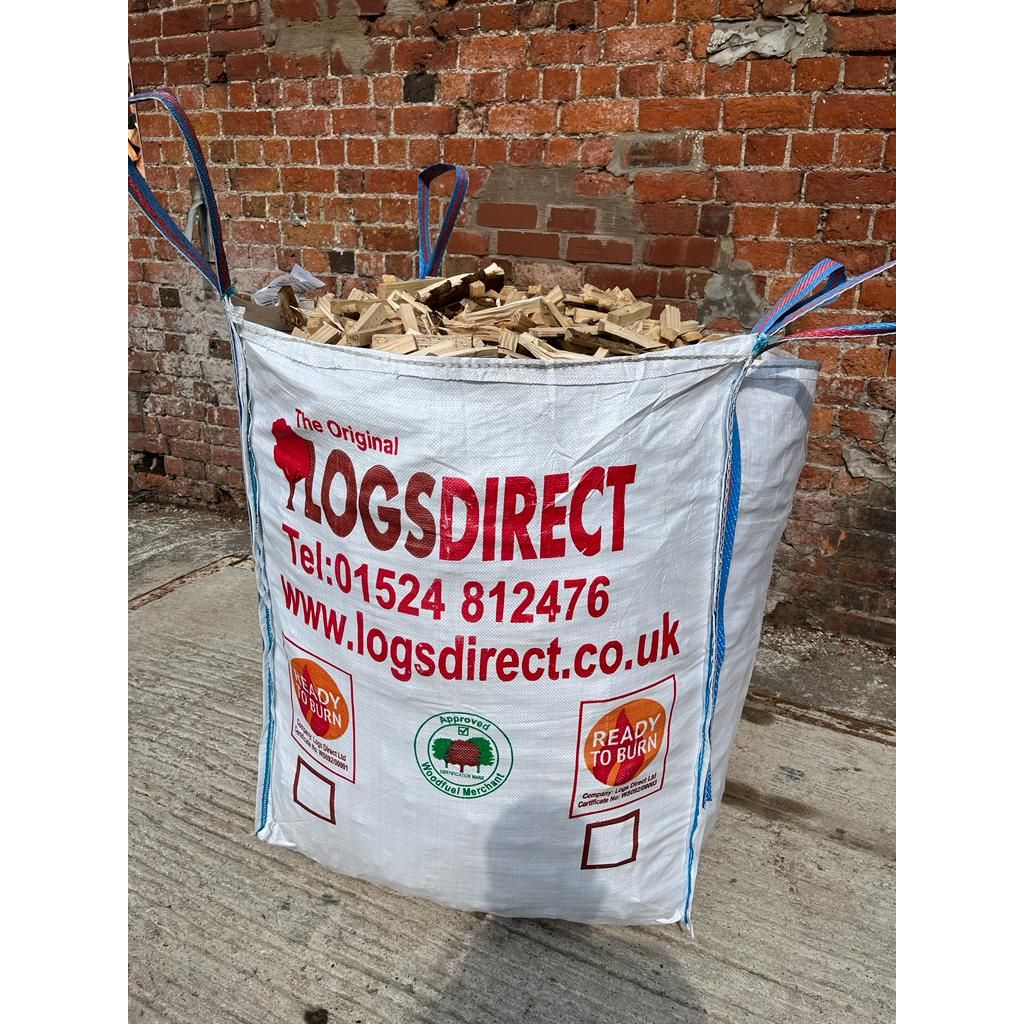 Kiln Dried Kindling | Full Bulk Bag | Firelighting Wood