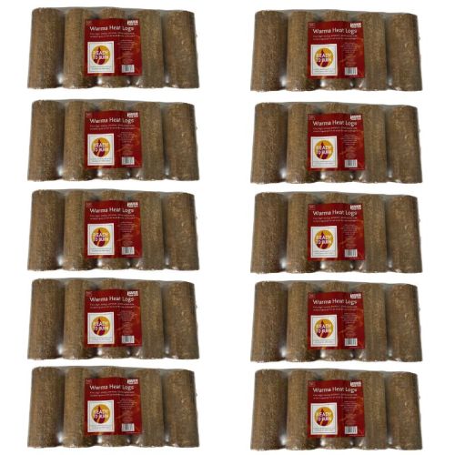 Large Crate of Alder Logs | 10 Packs of Warma Heat logs | Cheap Firewood