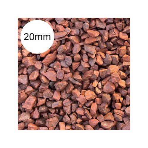 Red Granite Gravel | 20mm | 800kg Bulk Bag
