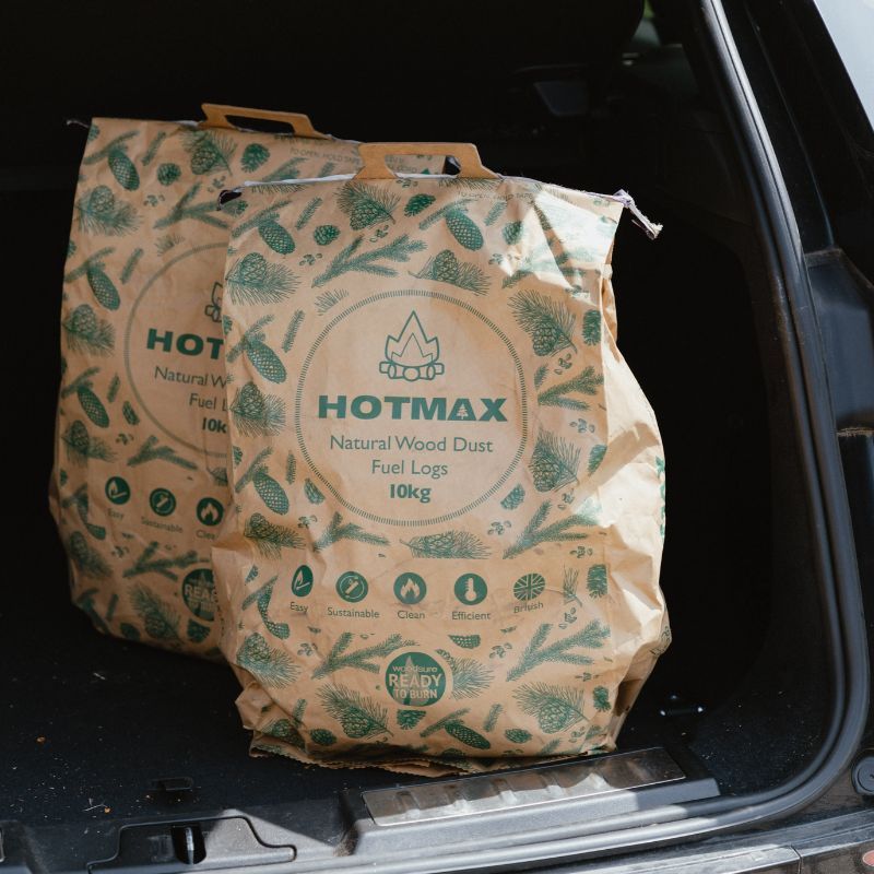 Hotmax Urban 10kg Eco Heat Log |2 Bag Deal | Sustainable Fuel