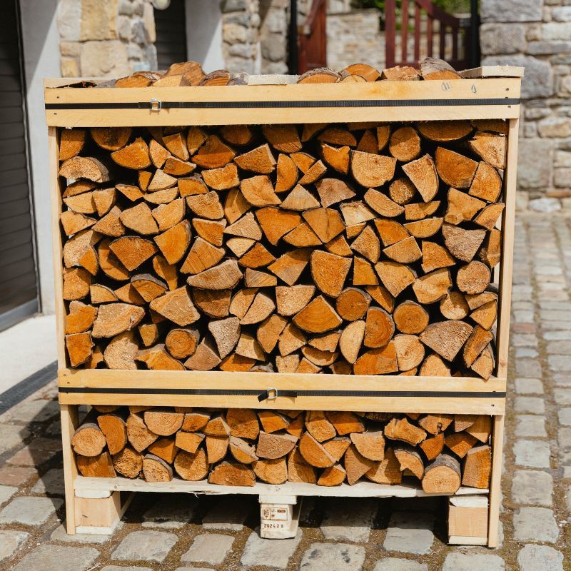 Large Crate of Alder Logs | 10 Packs of Warma Heat logs | Cheap Firewood