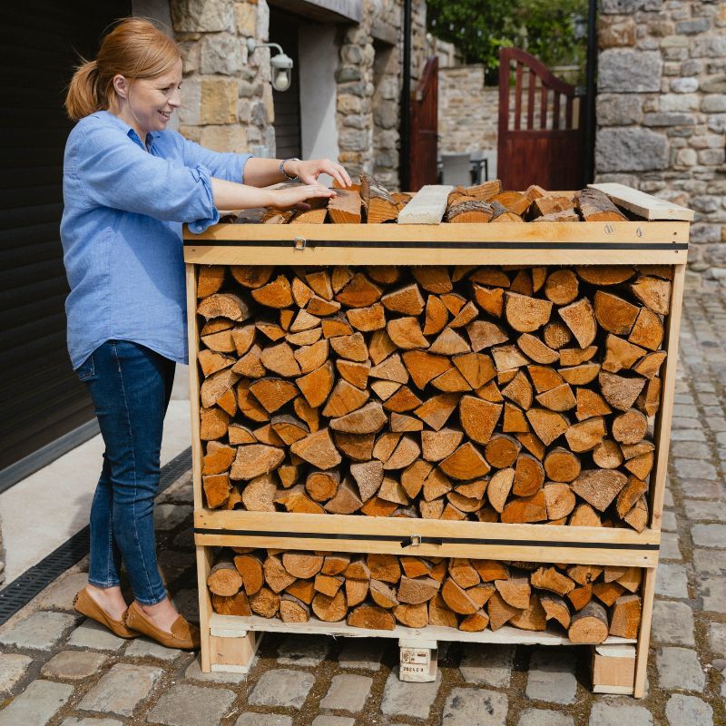 Alder Firewood Logs | 25cm | Large Crate