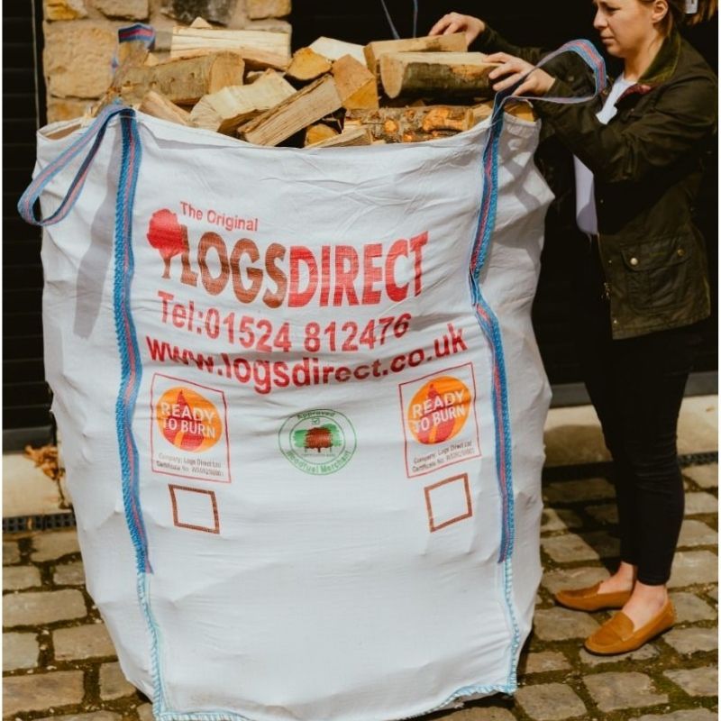 Oak Kiln Dried Logs | Cheap Oak Logs | Mammoth Bag