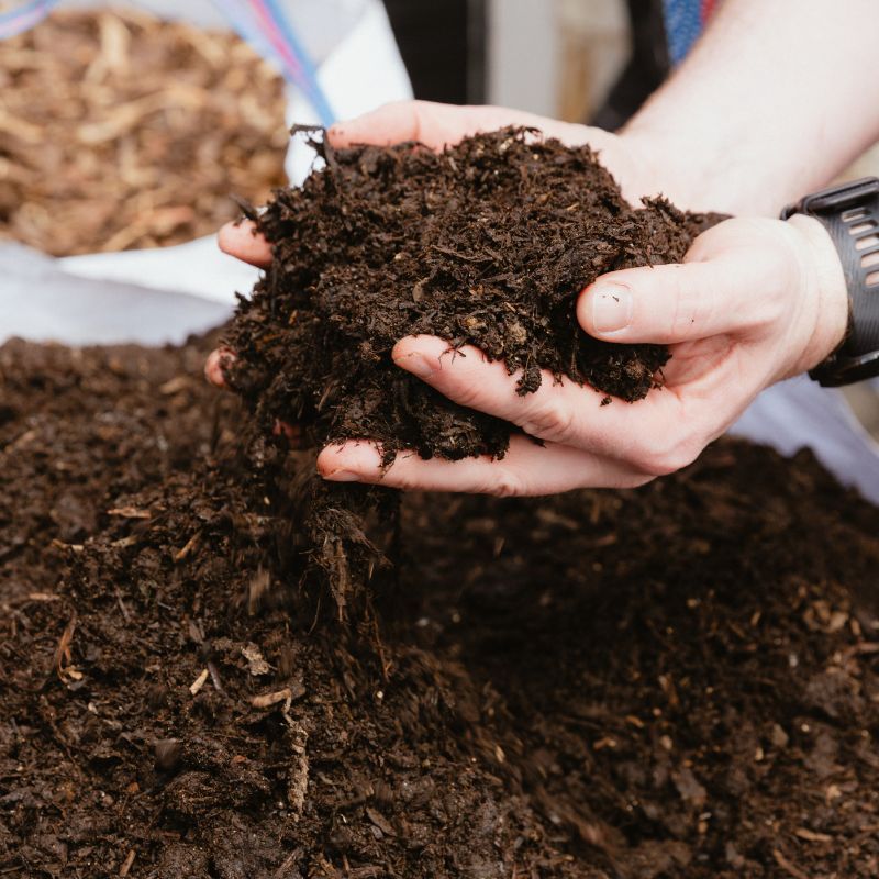 Mushroom Compost | Half Bulk Bag | 250kg
